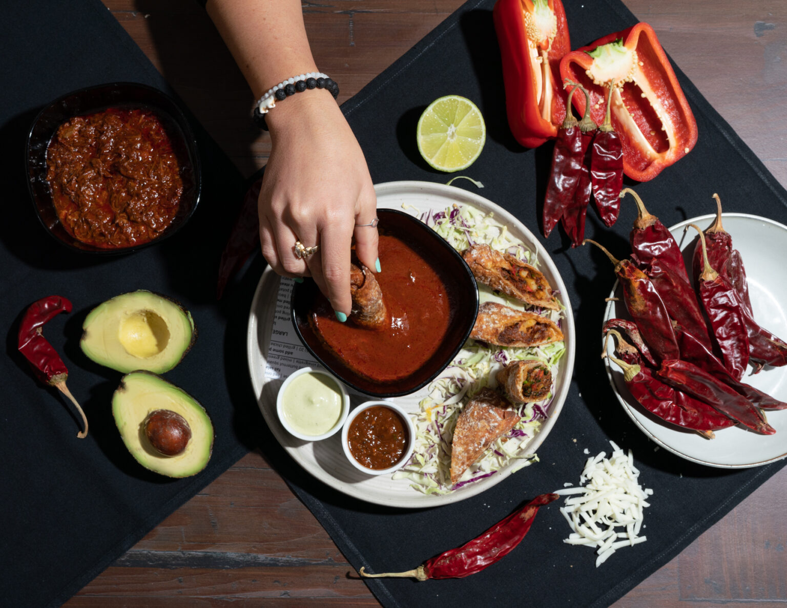 Craft House’s Legendary Birria Egg Rolls Unwrapped