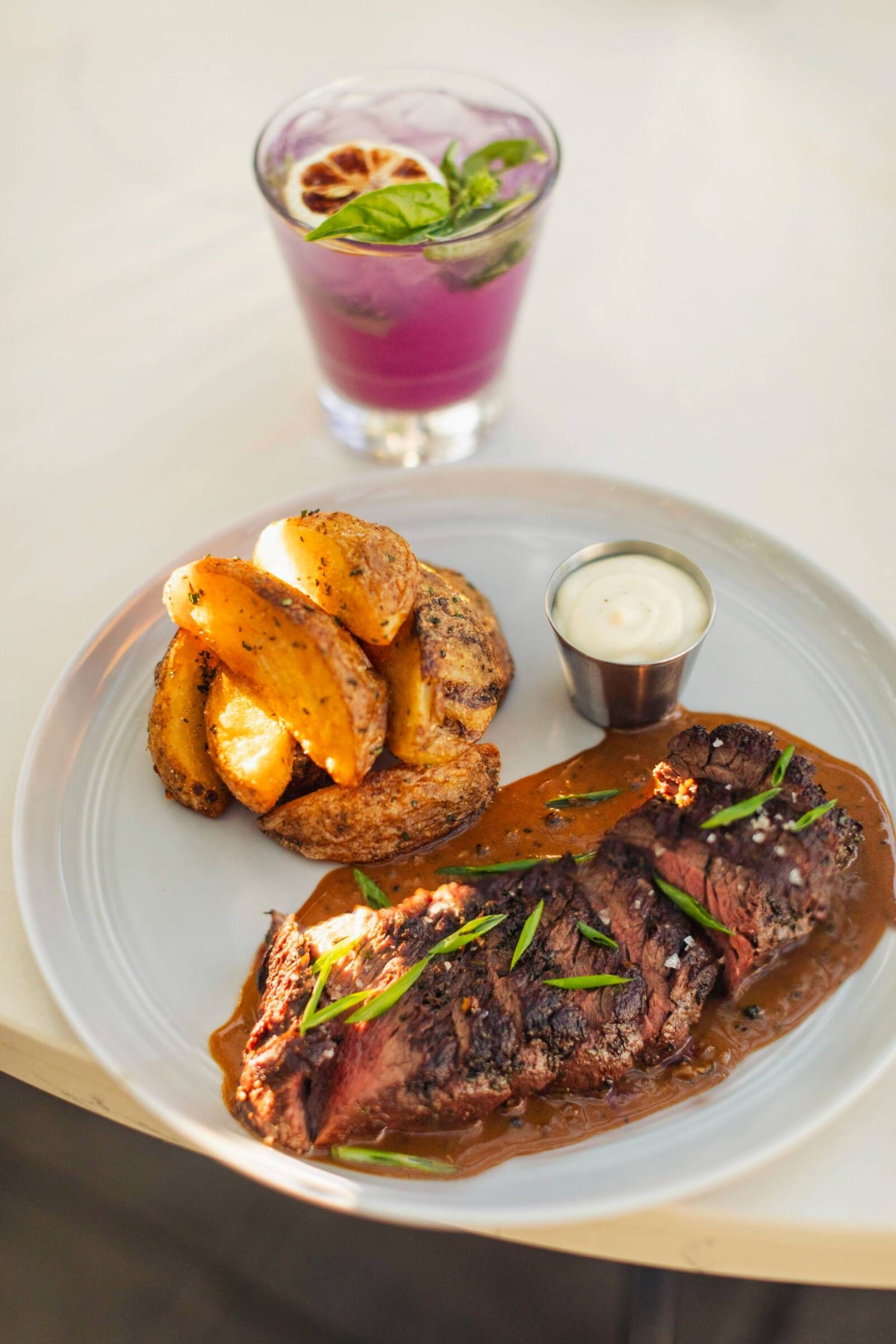 Benchmark Restaurant in Downtown Santa Ana