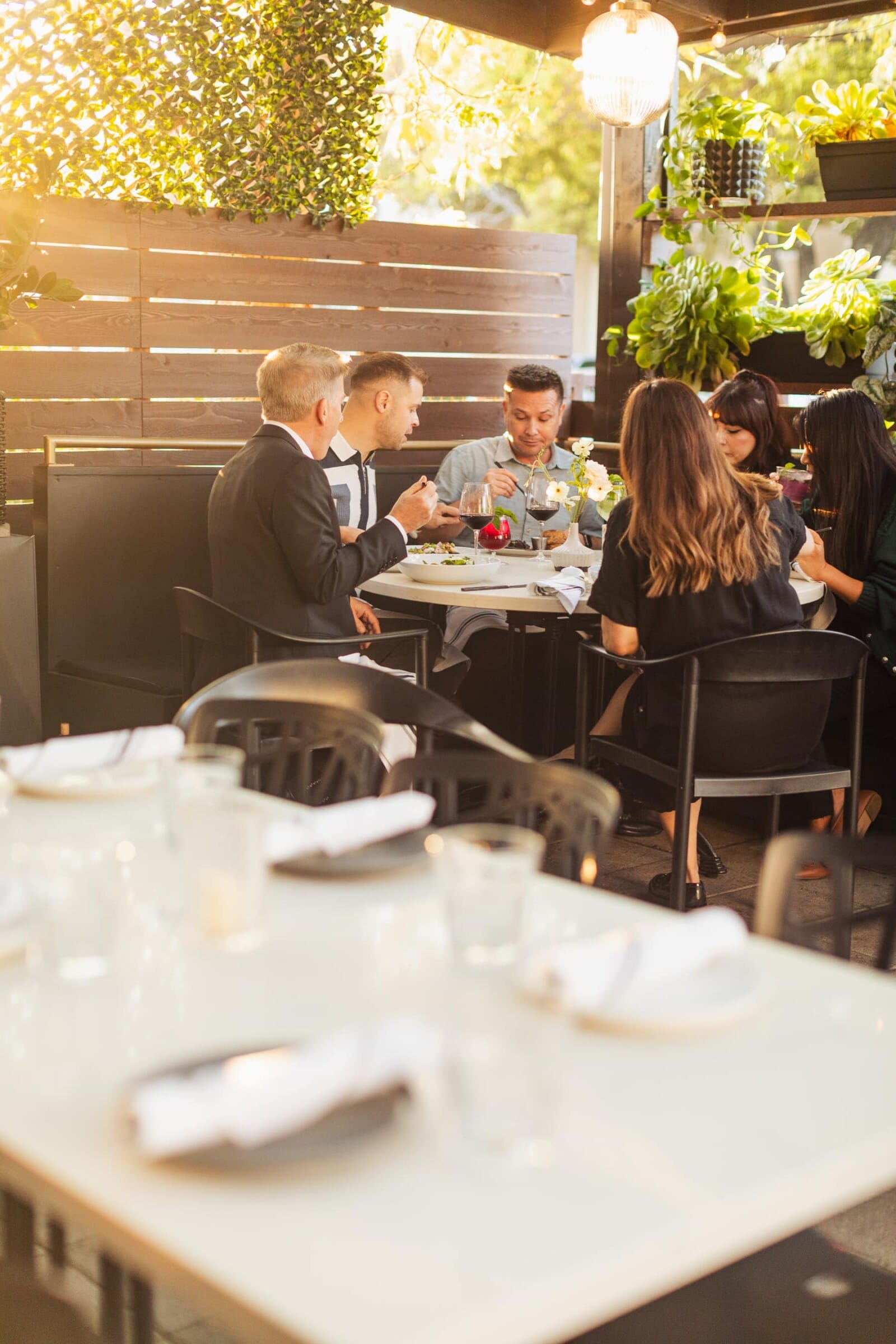 Benchmark Restaurant in Downtown Santa Ana