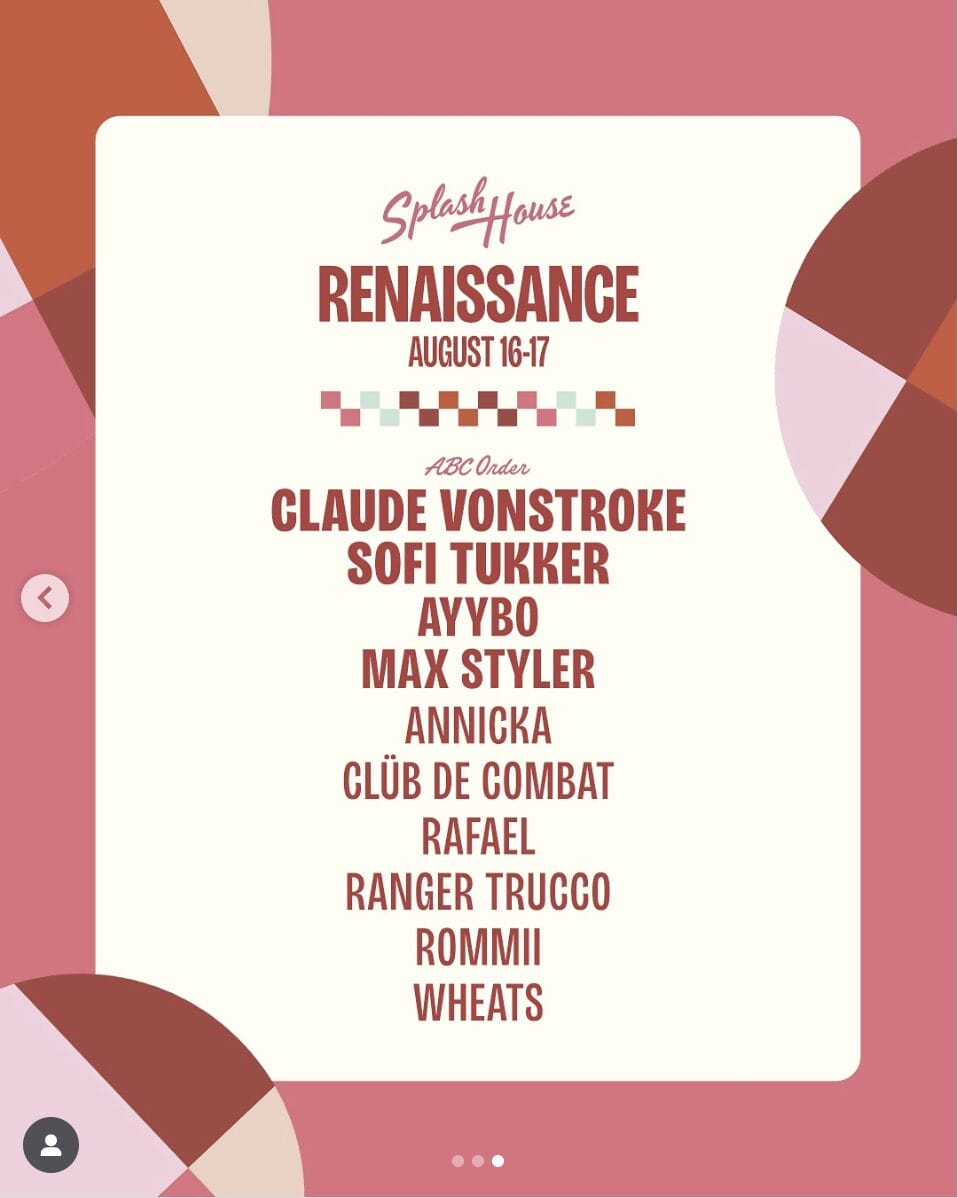 Splash House Renaissance · Locale Magazine